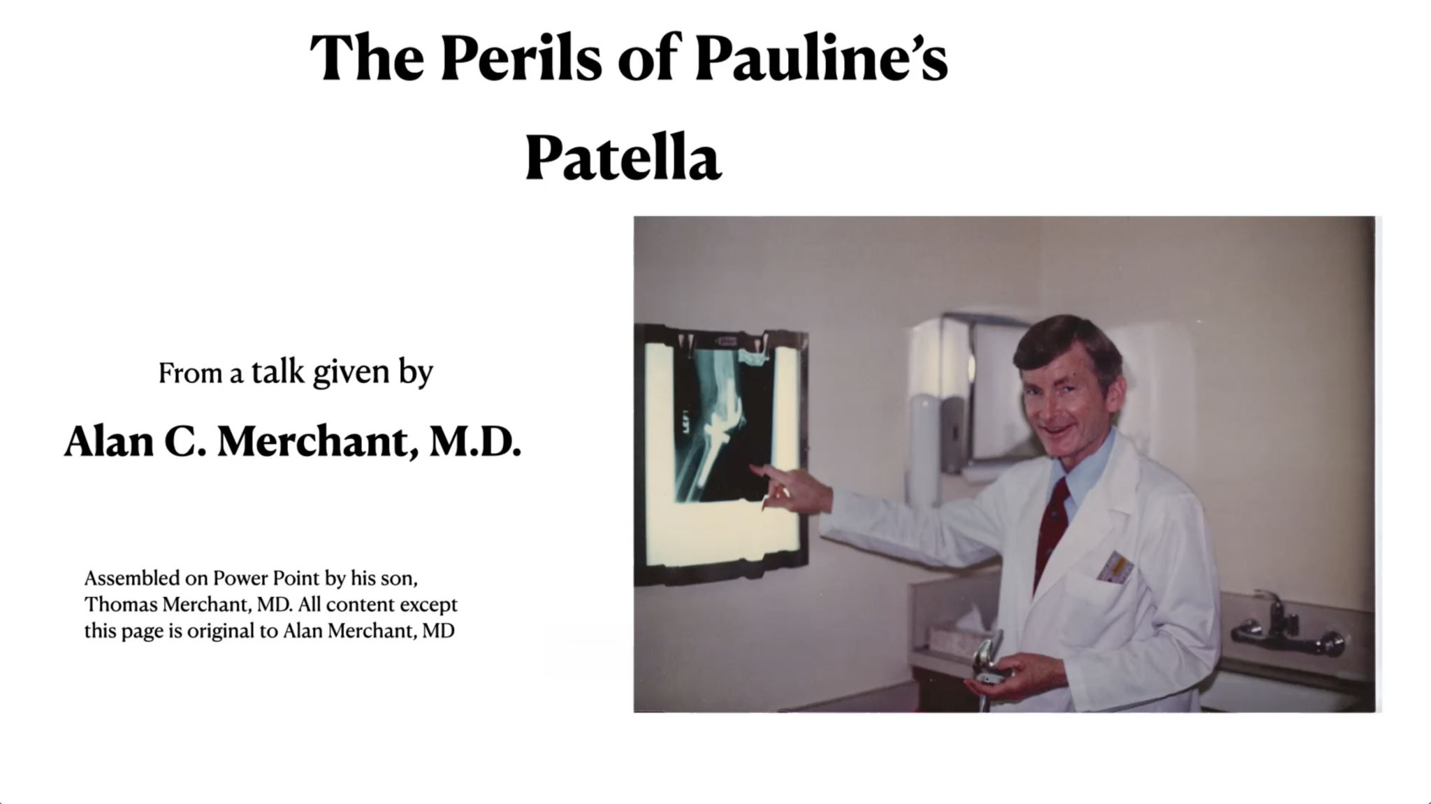 More Than a Melodrama: Dr. Merchant's Engaging Approach to ...
